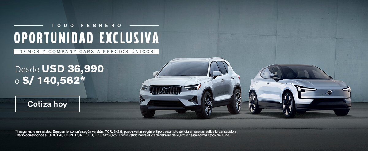 Promociones Ventas – Volvo Autos Peru